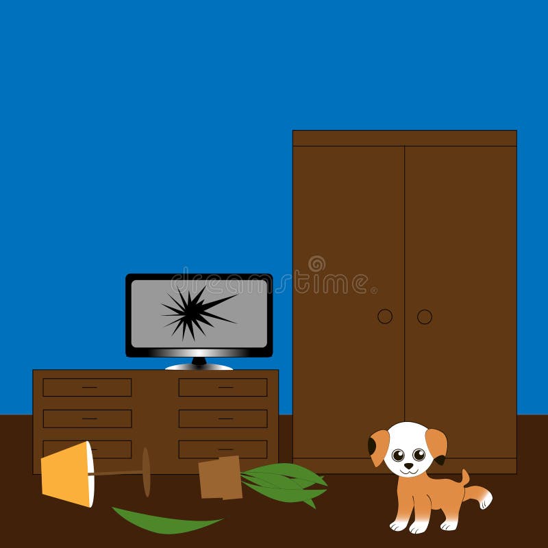 Dog Made Mess Stock Illustrations – 78 Dog Made Mess Stock ...