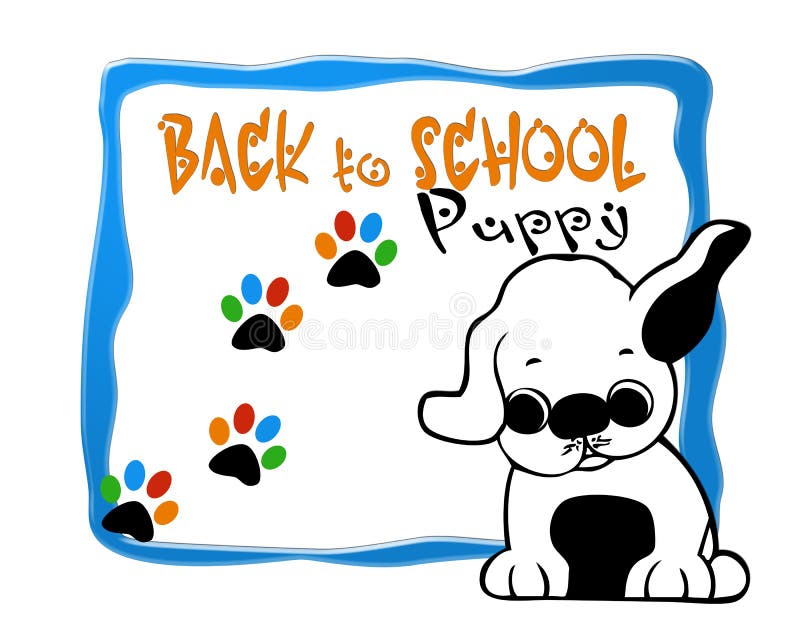 Puppy School Background Design Image Stock Illustrations – 667 Puppy ...