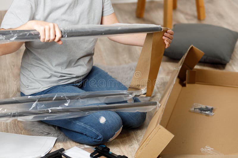 Purchase and Assembly of New Furniture in the Home Interior, Moving ...