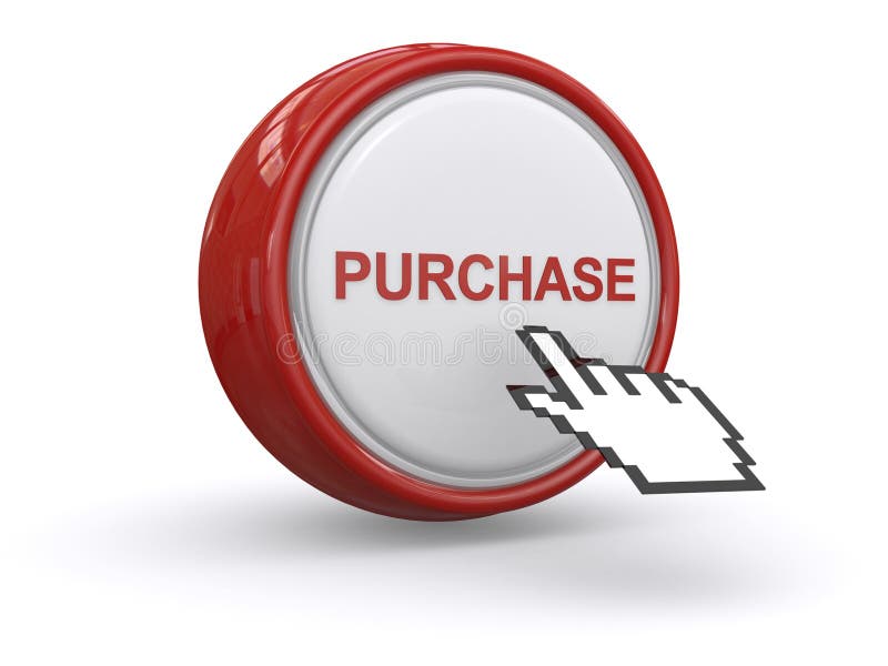 Purchase Button stock illustration. Illustration of operating - 38054