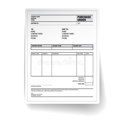 Purchase Order Stock Illustrations – 69,525 Purchase Order Stock ...