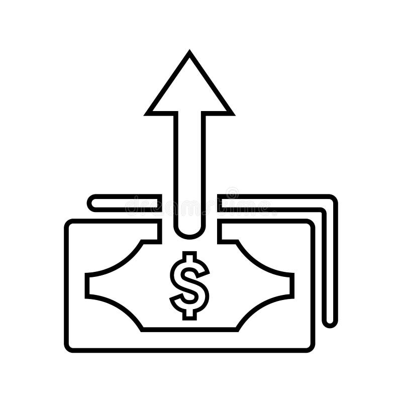 Purchase, Payment Outline Icon. Line Art Vector Stock Vector ...
