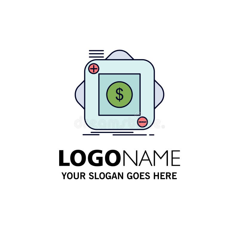 Purchase, Store, App, Application, Mobile Flat Color Icon Vector Stock ...