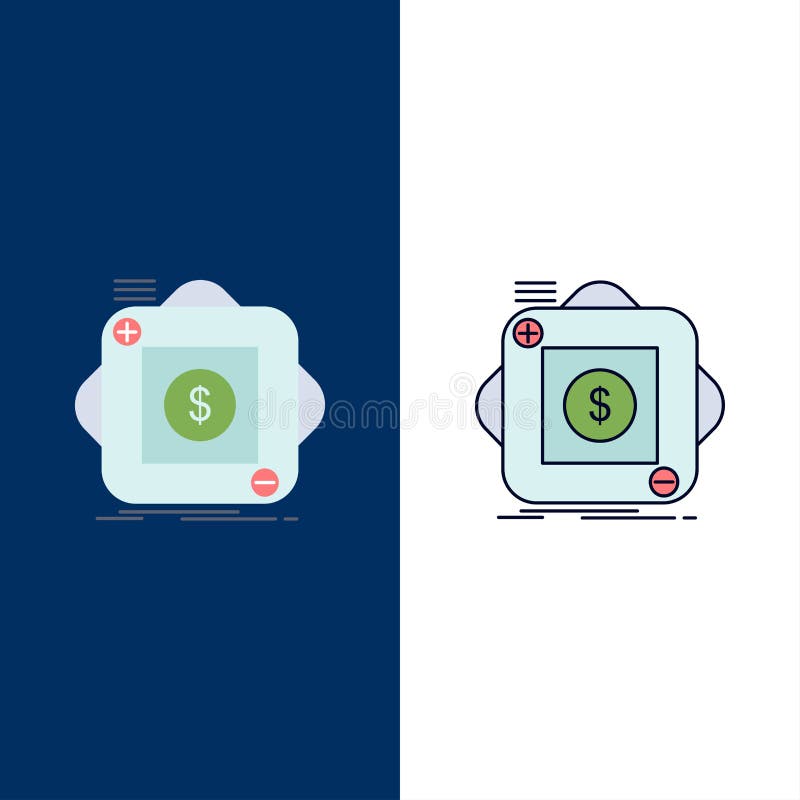 Purchase, Store, App, Application, Mobile Flat Color Icon Vector Stock ...