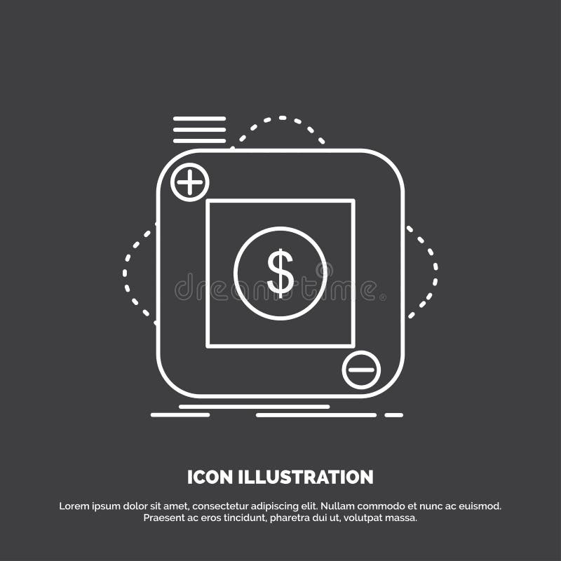 Purchase, Store, App, Application, Mobile Icon. Line Vector Symbol for ...