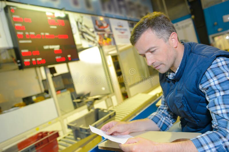 Purchasing Agent and Warehouse Clerk Stock Photo - Image of show ...