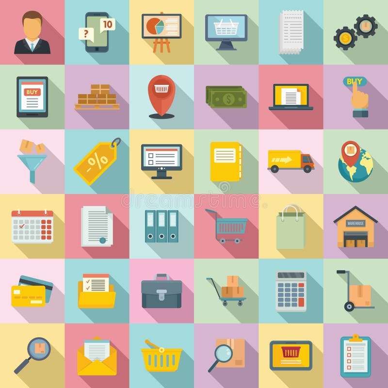Purchasing Manager Icons Stock Illustrations – 99 Purchasing Manager ...