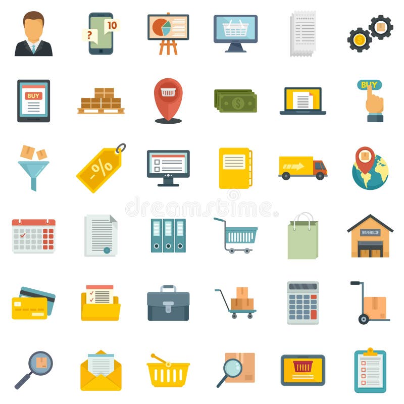 Purchasing Manager Icons Stock Illustrations – 99 Purchasing Manager ...