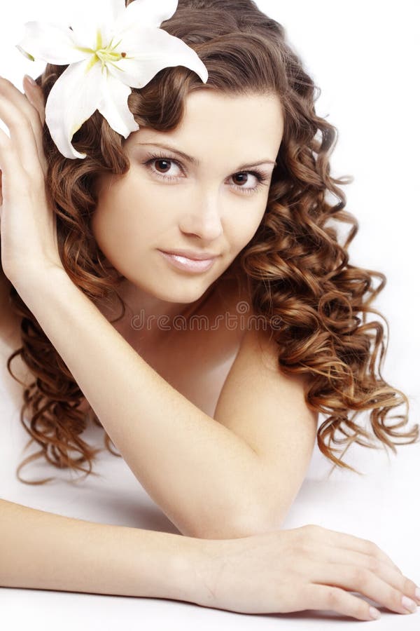 Pure beauty stock photo. Image of person, attractive - 12998910