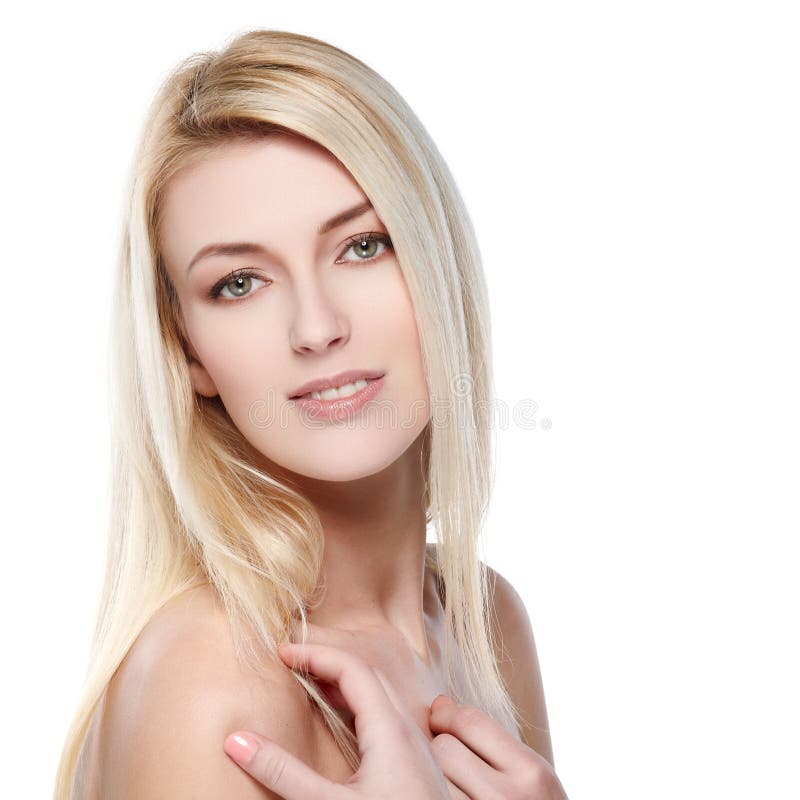 Pure beauty stock image. Image of blond, fashion, healthy - 28772833