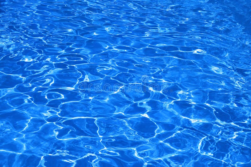 Pure blue water in pool stock photo. Image of summer, swiming - 669586