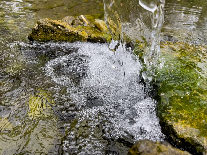 Pure, Clean and Drinkable Cold Water Stock Photo - Image of natural ...