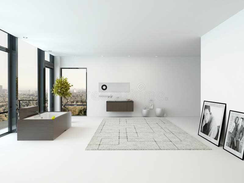 Clean White Infographic Five Steps Presentation Template Stock Vector ...