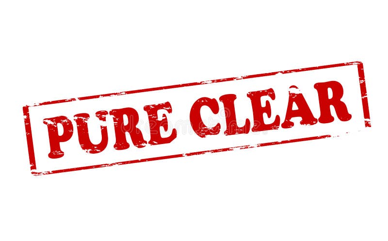 Pure clear stock illustration. Illustration of apparent - 92071194