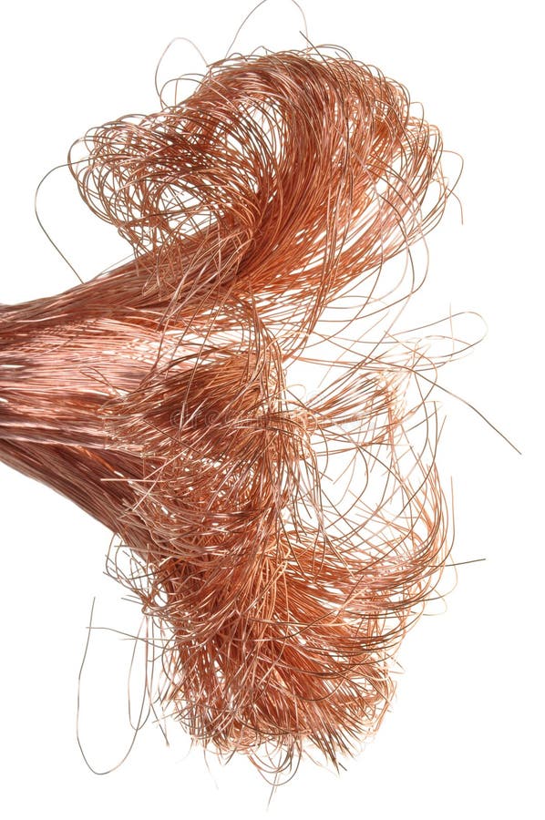 Pure copper wire stock photo. Image of line, electronics - 28967028