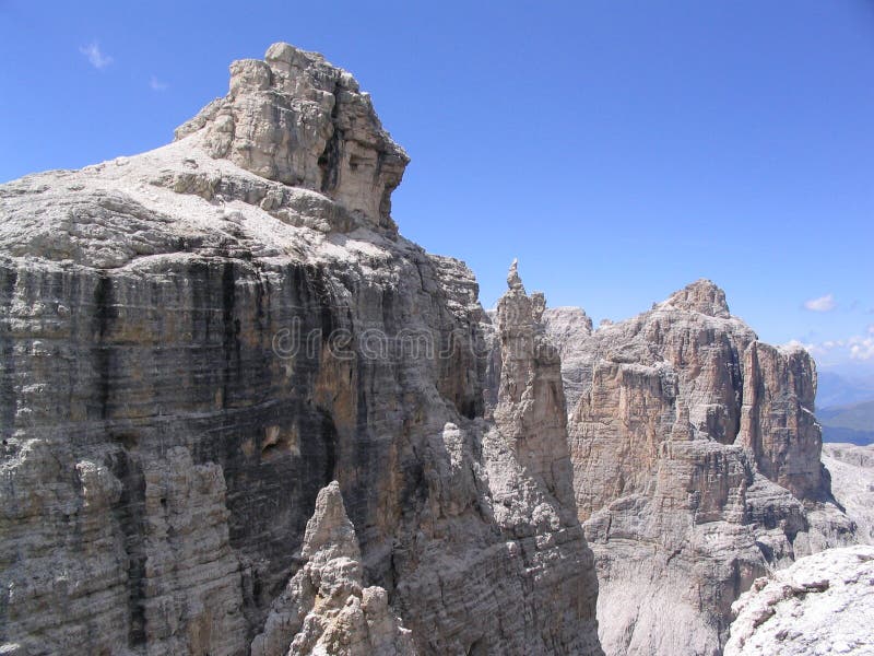 Pure dolomite cliffs stock photo. Image of cliffs, nature - 5034658