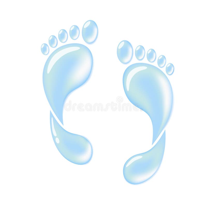 Stylized Footprints Stock Illustrations – 106 Stylized Footprints Stock ...