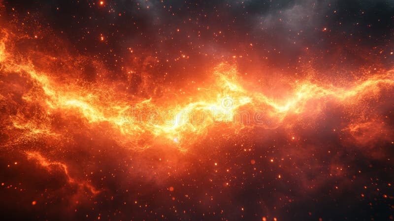 A Pure Electric Explosion in a Dark Red Plasma that Burned Stock ...