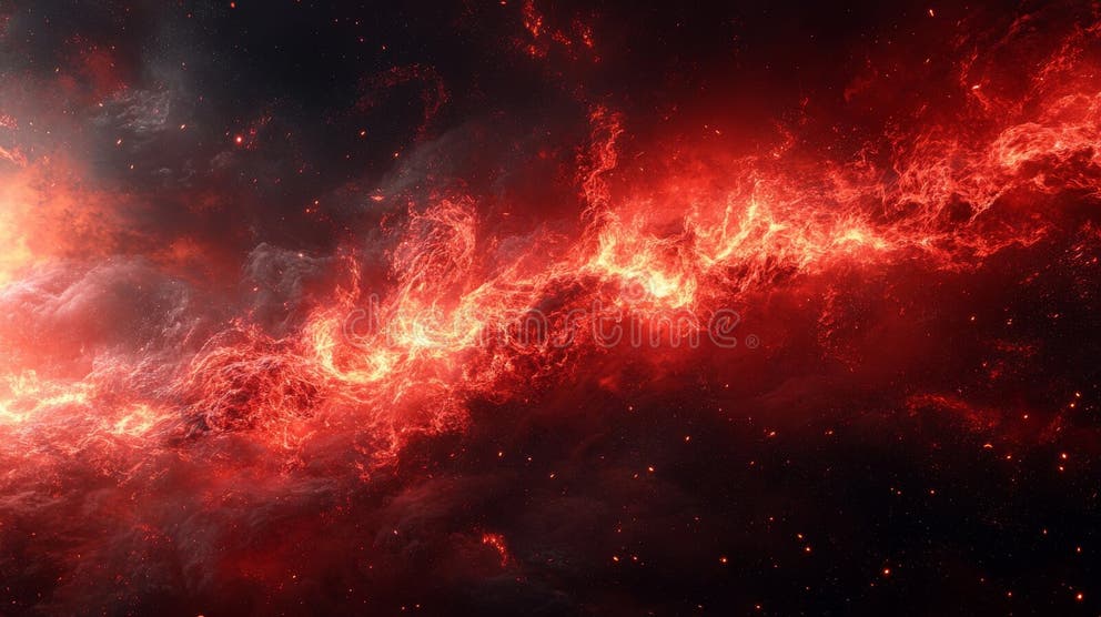 A Pure Electric Explosion in a Dark Red Plasma that Burned Stock ...