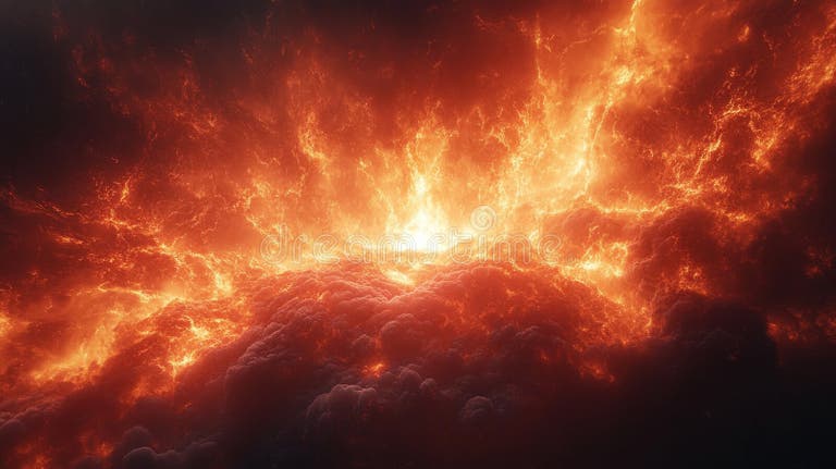 A Pure Electric Explosion in a Dark Red Plasma that Burned Stock ...