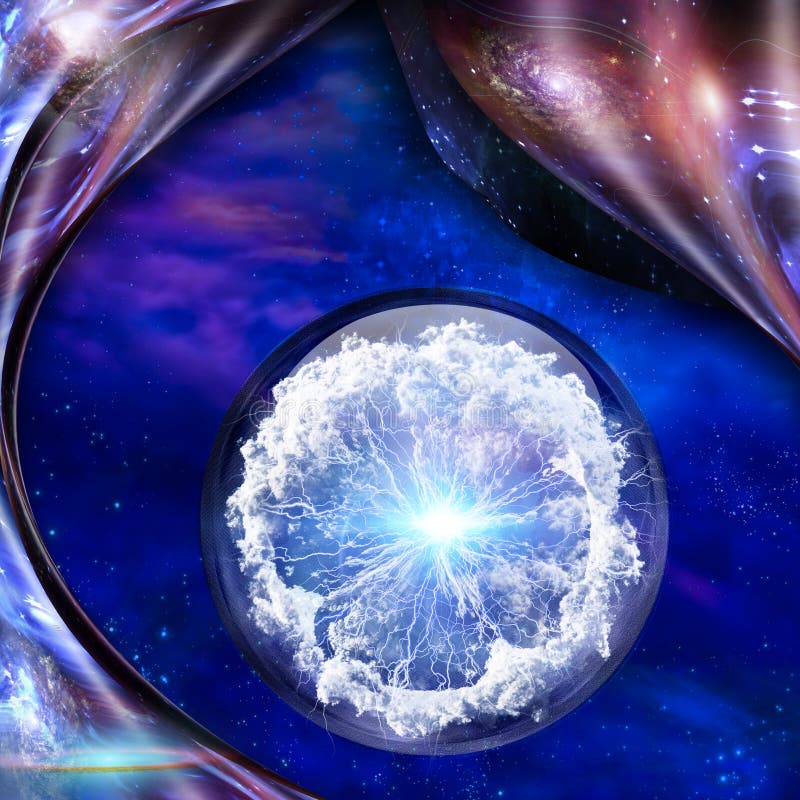 Pure energy stock illustration. Illustration of blue - 138353063