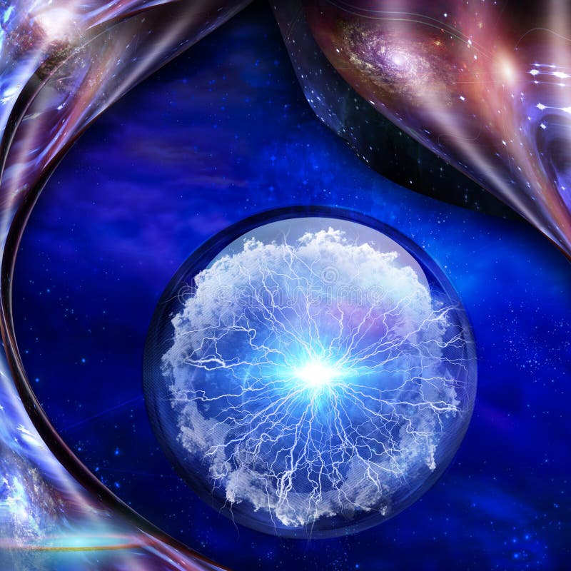 Pure energy stock illustration. Illustration of galaxy - 158518076