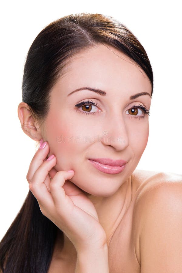 Pure female young beauty stock image. Image of healthy - 28720219