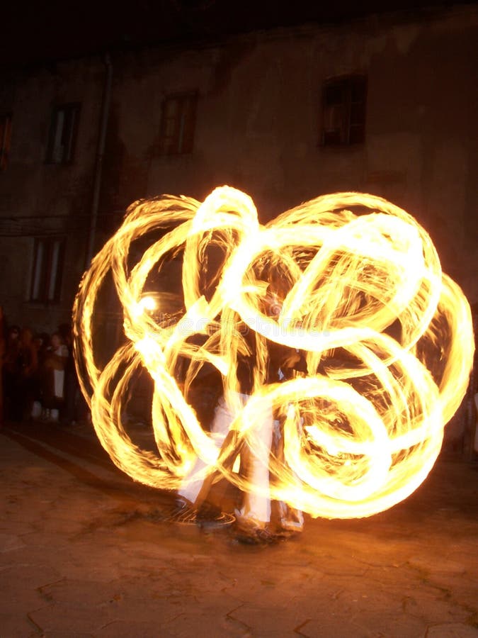 Pure fire stock photo. Image of firedancing, chains, firestick - 90161636
