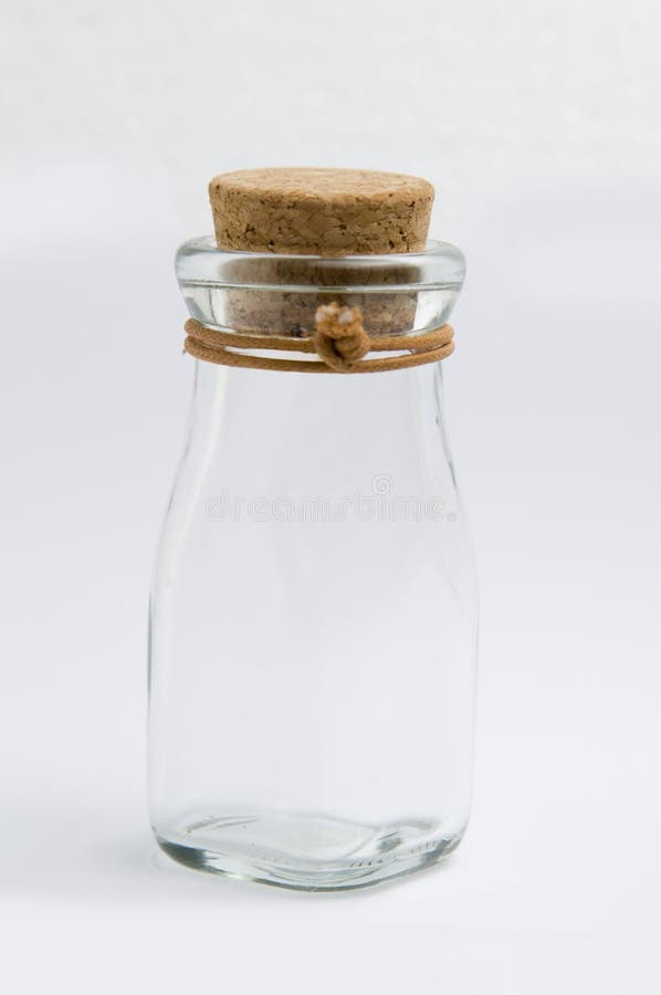 The pure glass stock image. Image of close, stopper, container - 12421925