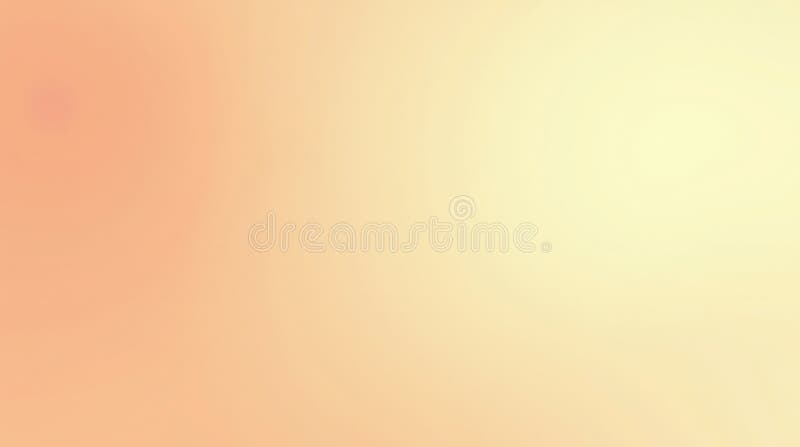 Pure Gradient Transition from Soft Coral To Pale Yellow To Light Cream ...