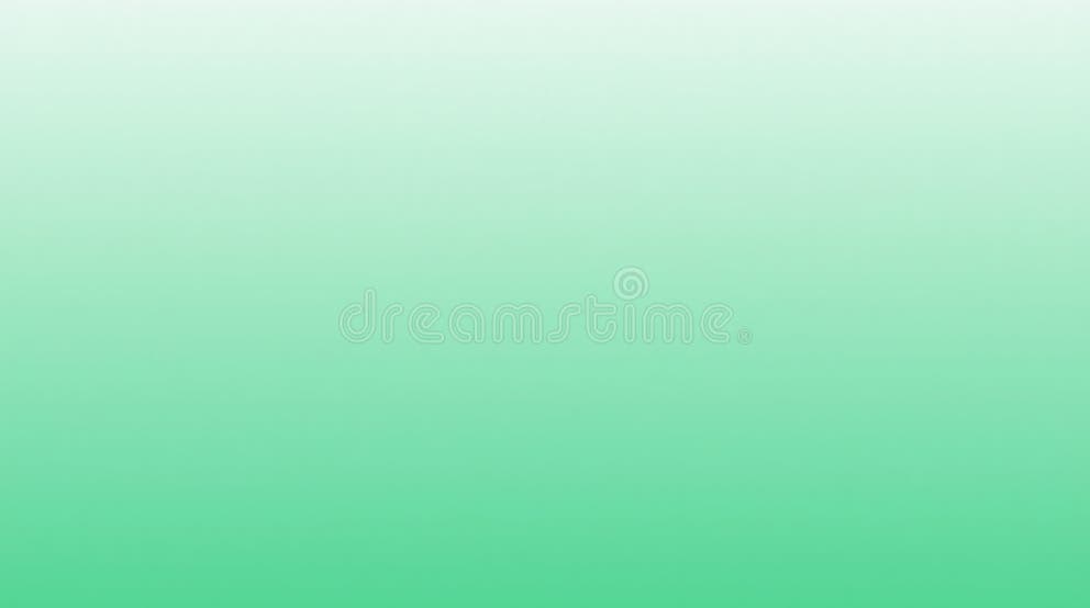 Pure Gradient Transition from Soft Jade Green To White Stock Photo ...