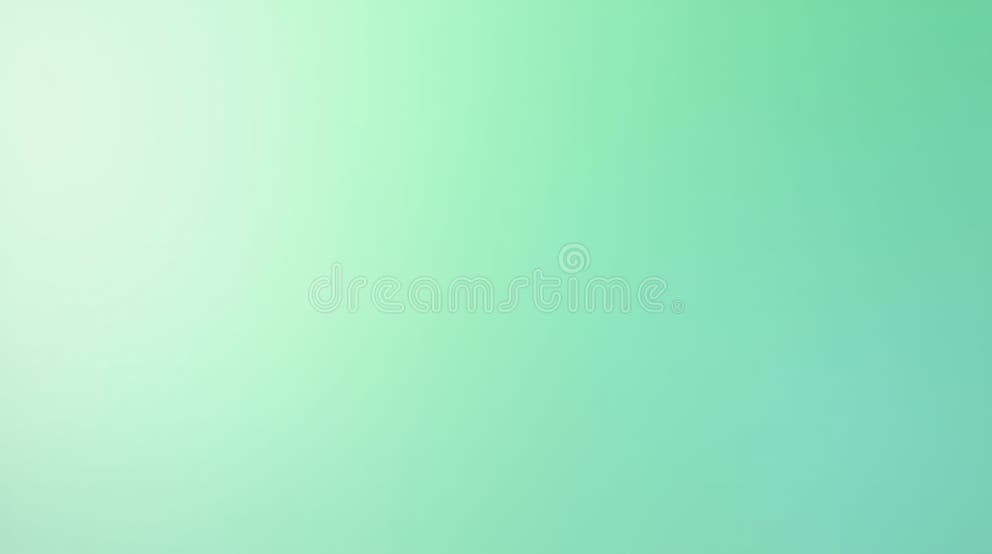 Pure Gradient Transition from Soft Jade Green To White Stock Photo ...