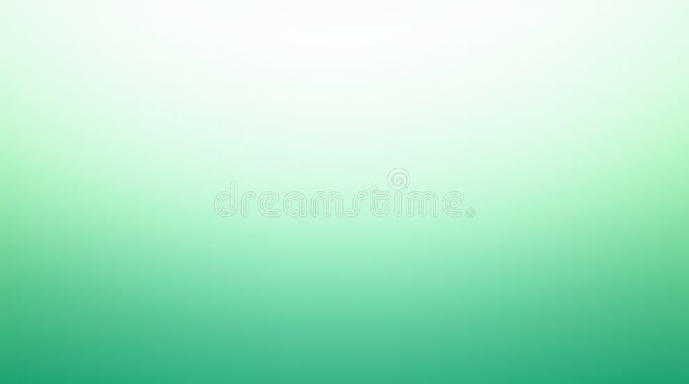 Pure Gradient Transition from Soft Jade Green To White Stock Photo ...