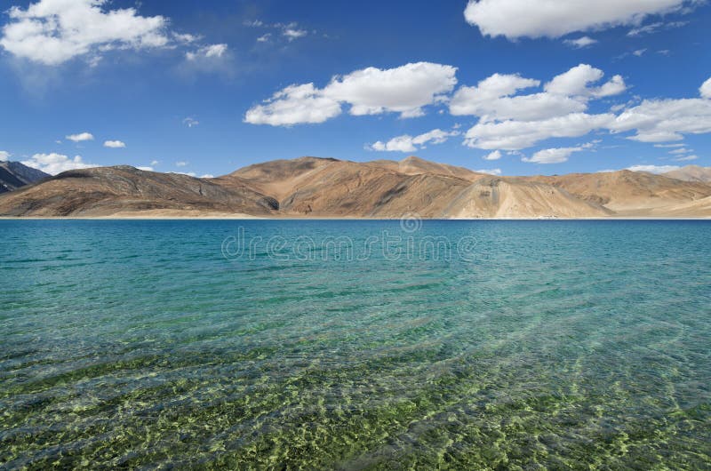 Pure Mountain Lake Transparent Water Stock Photo - Image of range ...