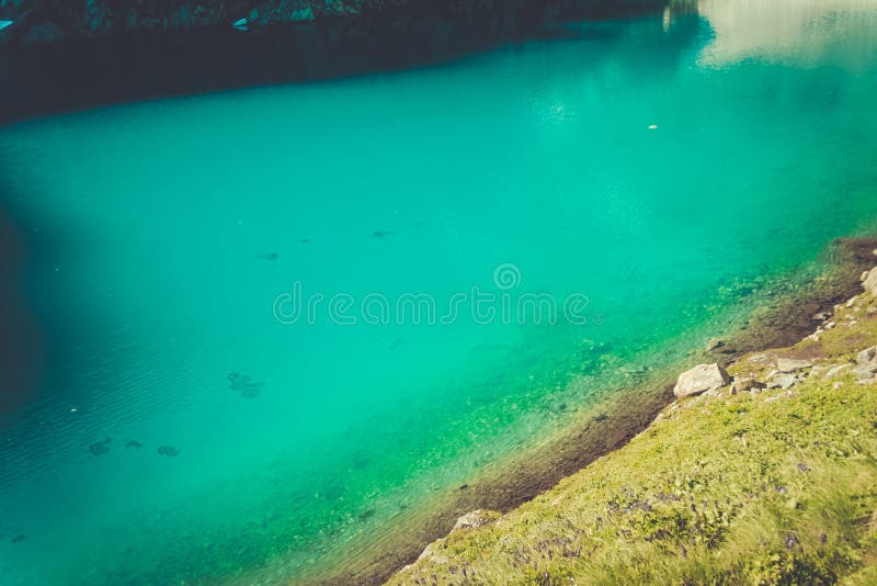 Pure Mountain Water.Rivers Beginning. Stock Image - Image of panoramic ...