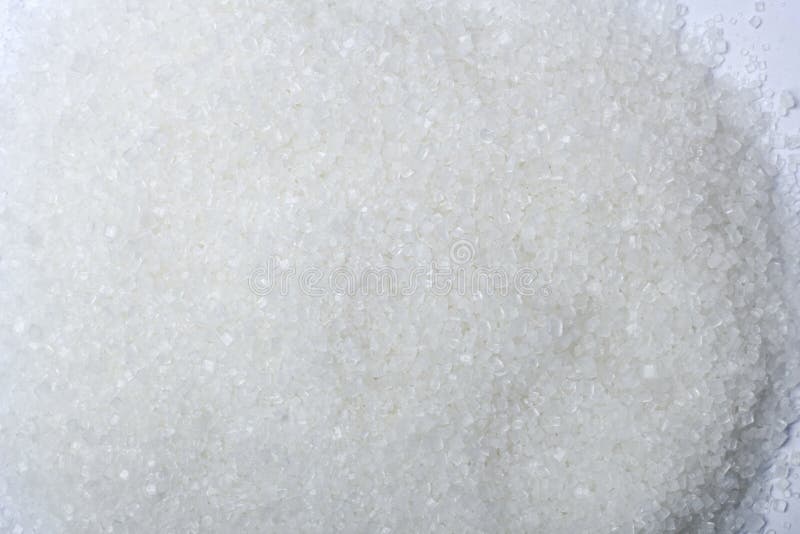 Pure Refined Sugar,granulated Real Sugar Stock Photo - Image of ...