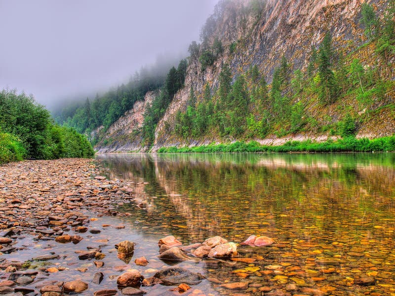 The pure river stock photo. Image of grass, transparent - 12226556