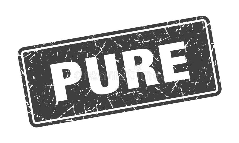 100 pure sign or stamp stock vector. Illustration of market - 176084307