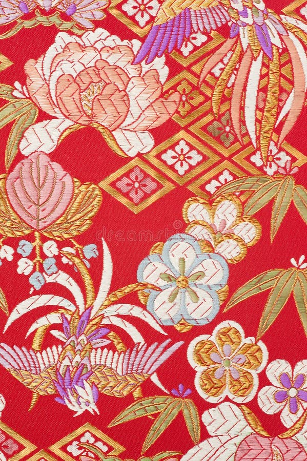 Japanese kimono texture stock photo. Image of elegance - 24128070
