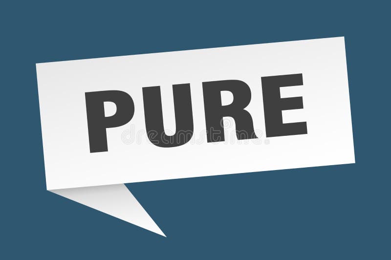 Pure speech bubble. stock vector. Illustration of white - 153452116