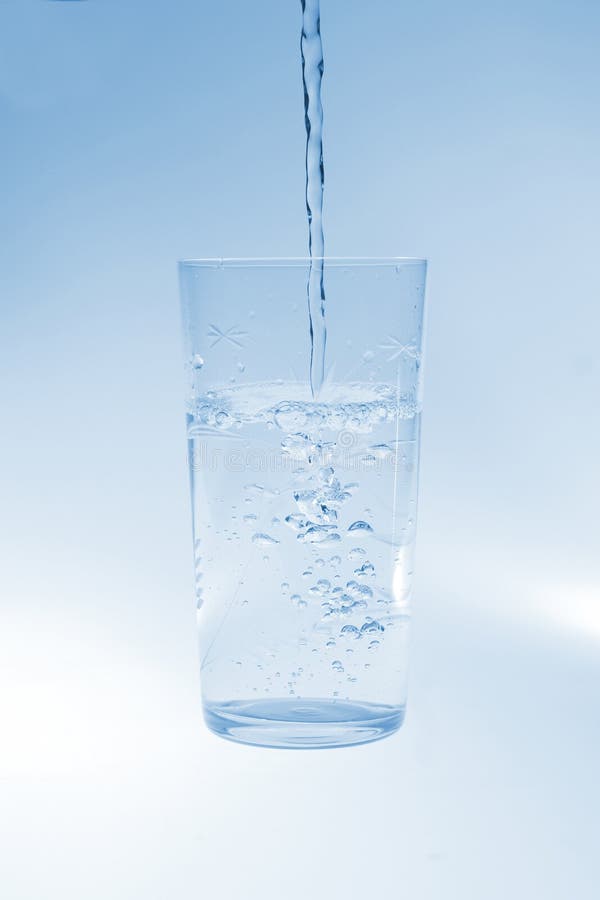 Pure water stock image. Image of clean, pouring, bubble - 4830305