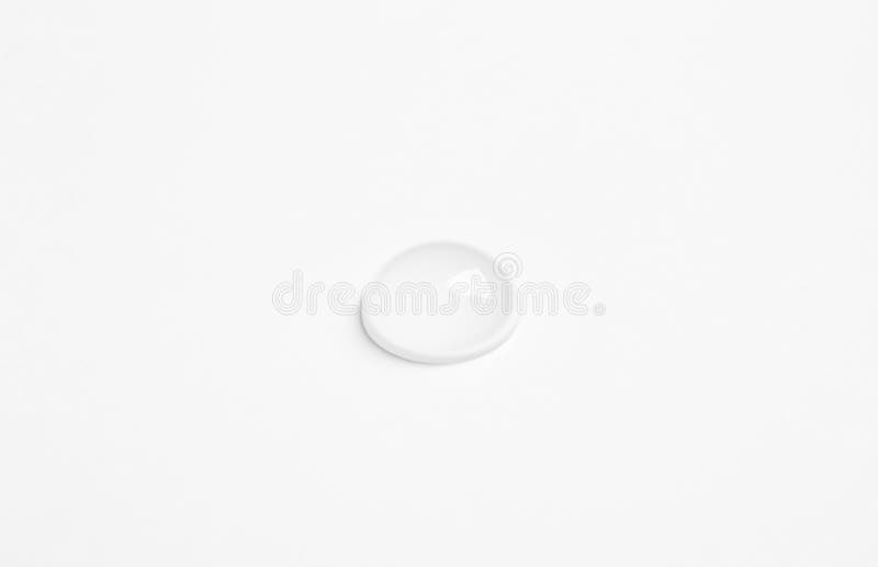 Pure Water Drop on White Background Stock Photo - Image of clean ...