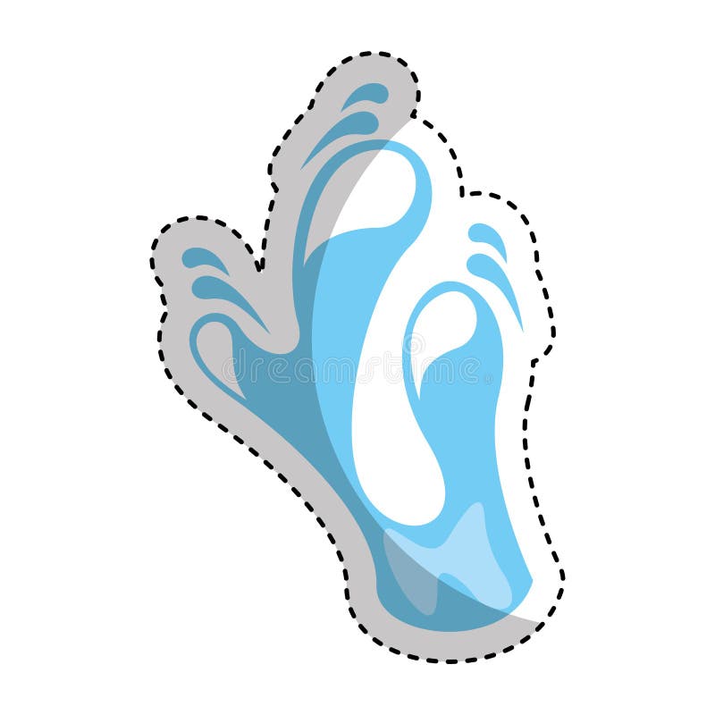 Water emblem set stock vector. Illustration of quality - 63833811