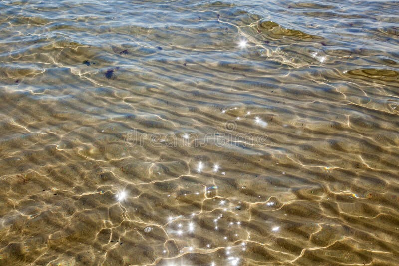 Pure water in a lake stock image. Image of aqua, reflection - 165295067