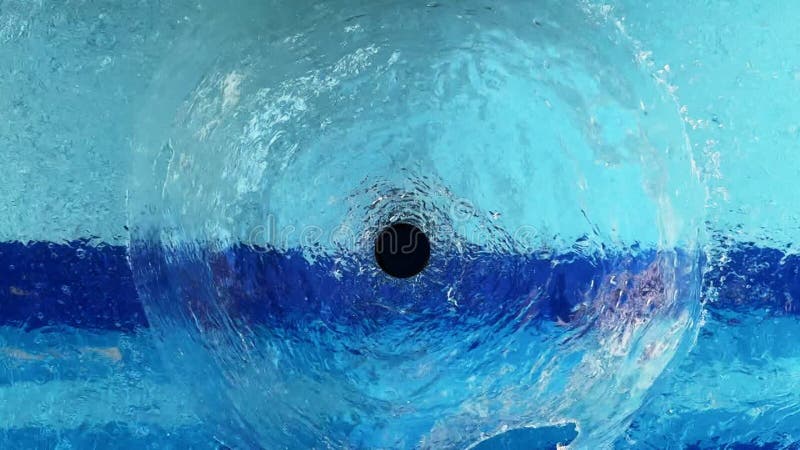 Pure Water Pool Surface Bubbles and Waves Stock Footage - Video of pool ...