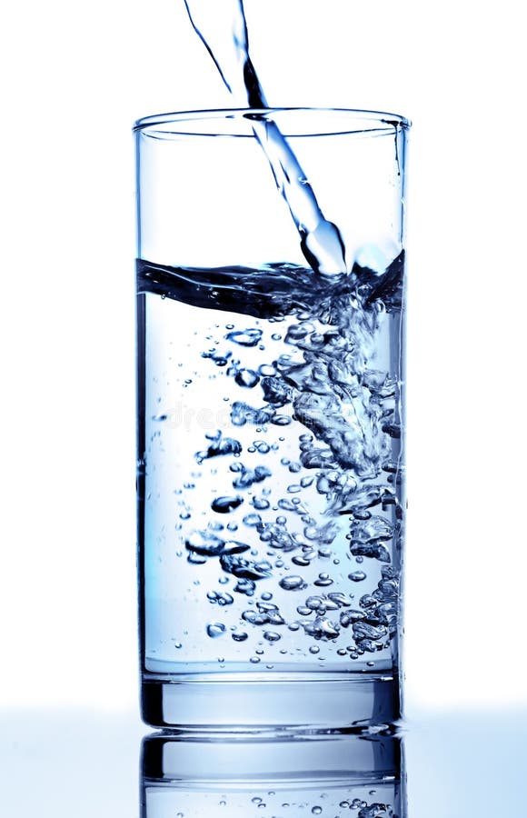 Pure Water Is Poured In A Glass Picture. Image: 17608815