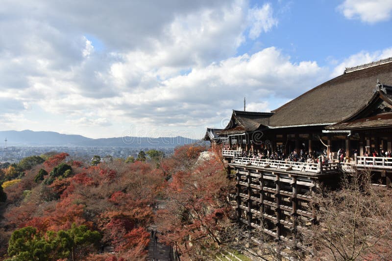 Pure water temple in Japan stock image. Image of unesco - 89452427
