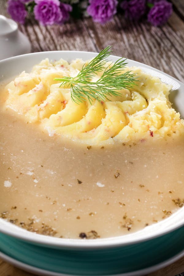 Pure white borscht stock photo. Image of mashed, white - 179211842