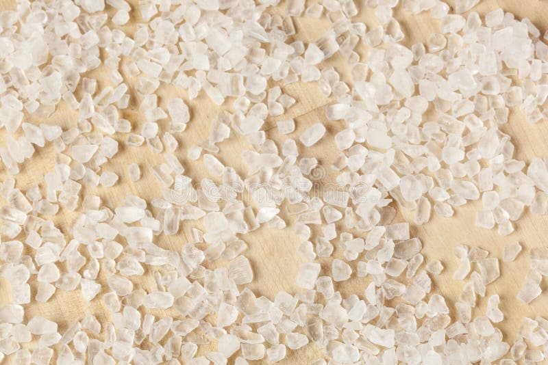 Pure White Sea Salt for Cooking Stock Image - Image of granular, white ...
