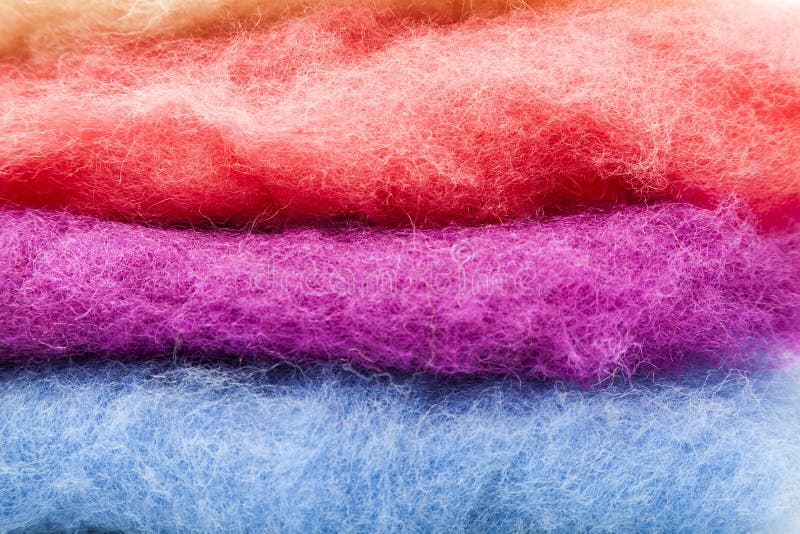 Colored wool tissues stock image. Image of purity, craftsmanship - 34800387